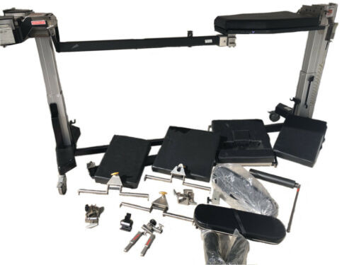 OSI Mizuho Modular Table System Jackson Spine Surgical Table With Carts