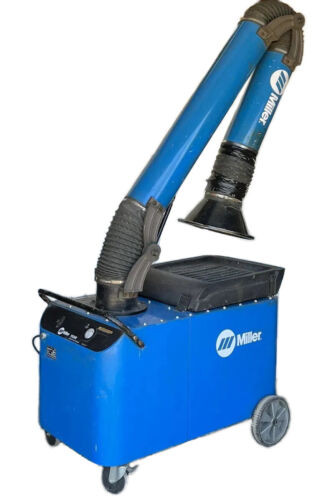 MILLER MWX-D FILTAIR Fume Extractor 10ft extraction arm AIR CLEANER ...