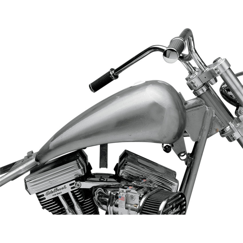Drag Specialties One-Piece 2" Extended Gas Tank for Harley FXR - Dual ...