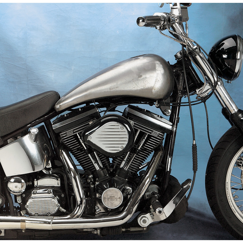 Drag Specialties Custom Oil Tank for 1984-1999 Harley Softail - Center ...