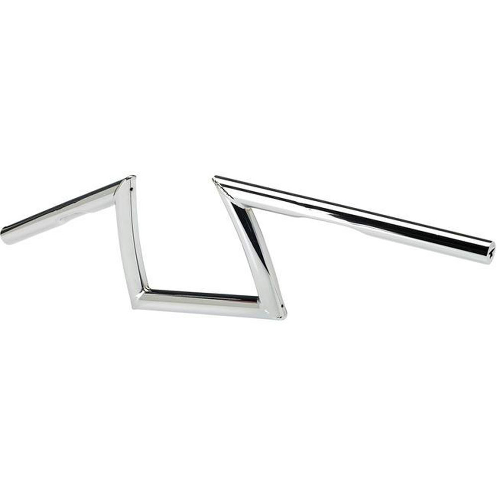 Biltwell Keystone Handlebars 1" - Chrome - Get Lowered Cycles