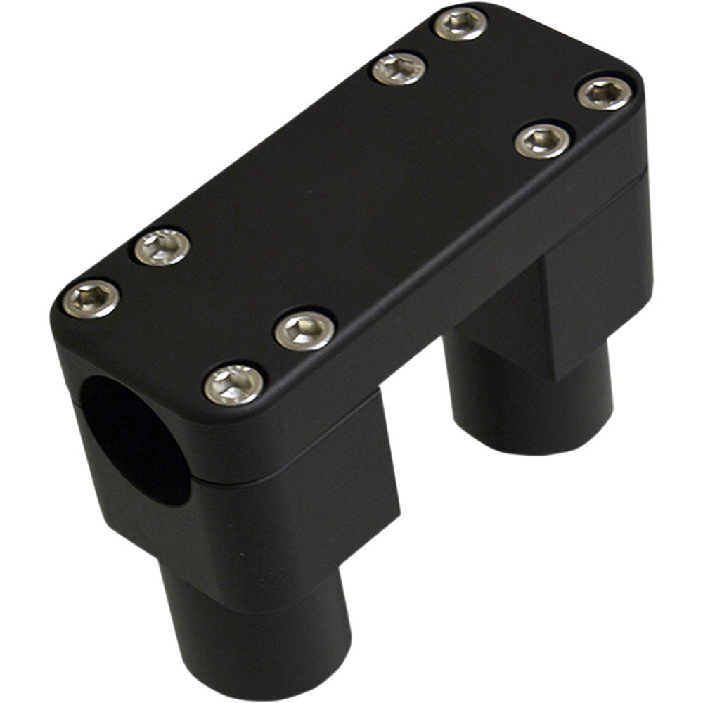 Wild 1 - 3" Savage 1-1/4"Handlebar Riser/Top Clamp Kit - Black - WO904B ...