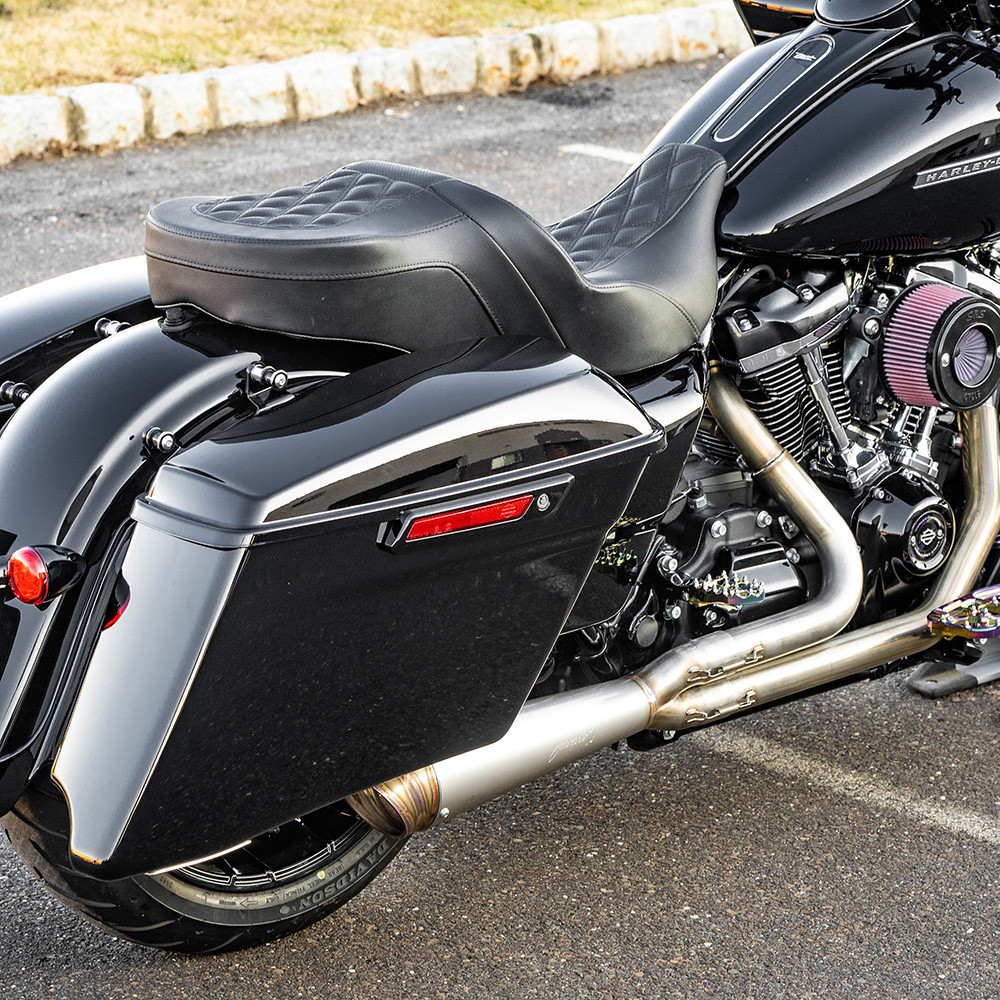 Saddlemen Road Sofa Seat Lattice Stitch for 2008-2023 Harley Touring ...