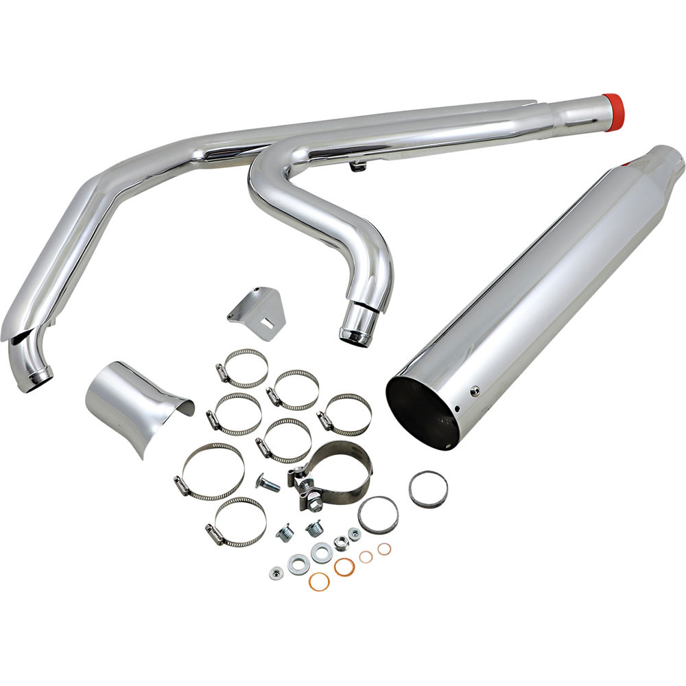 Khrome Werks 2-Into-1 Billet Tip Exhaust System with Two-Step Headers ...