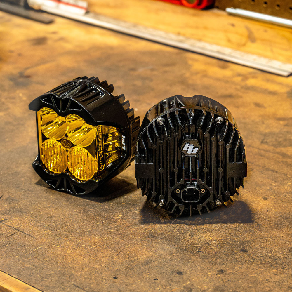 Baja LP4 Pro LED Driving Combo Light - Get Lowered Cycles