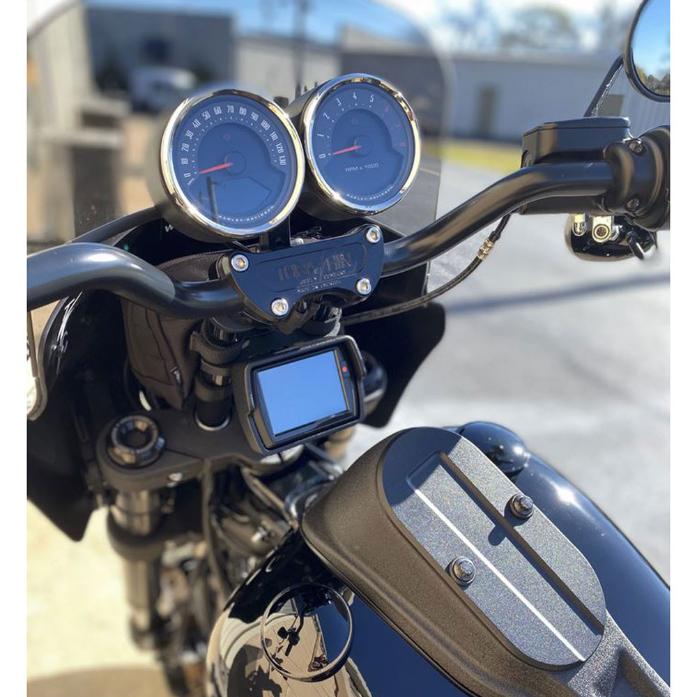 MyMachinist Gauge Relocation Kit with Block Off Plate for Dyna/Low ...