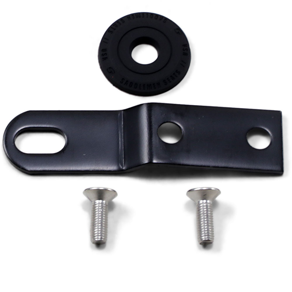 Saddlemen Black Seat Bracket Mount for Harley - 10545BB - Get Lowered ...
