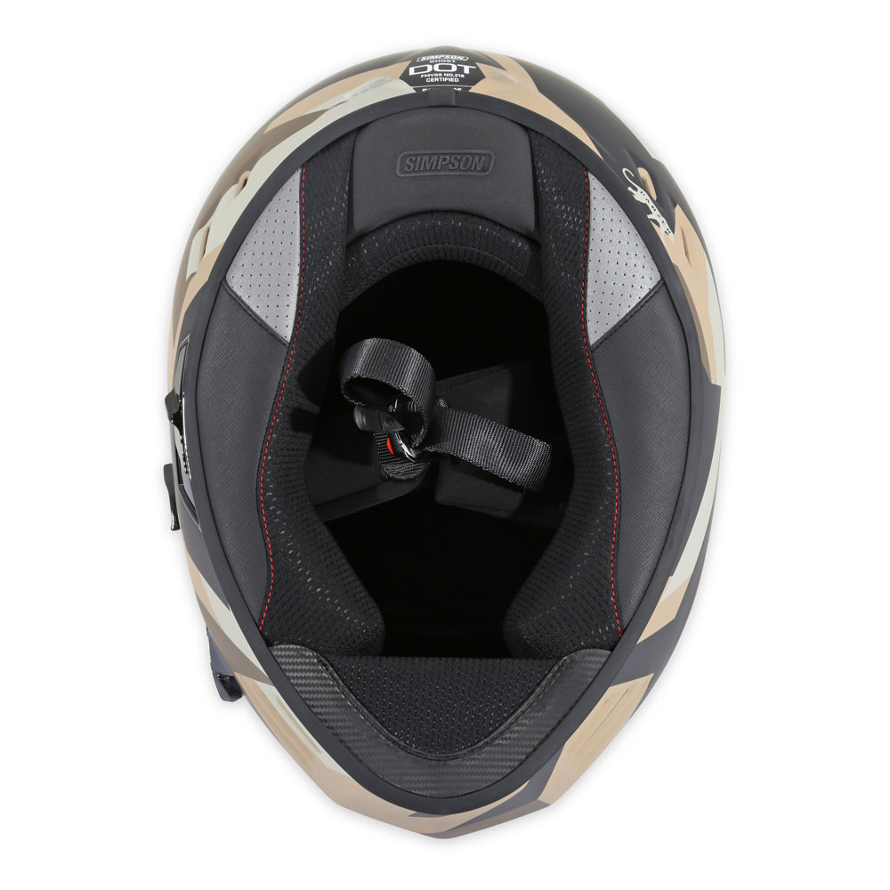 Simpson Ghost Bandit Motorcycle Helmet - Panzer - Get Lowered Cycles
