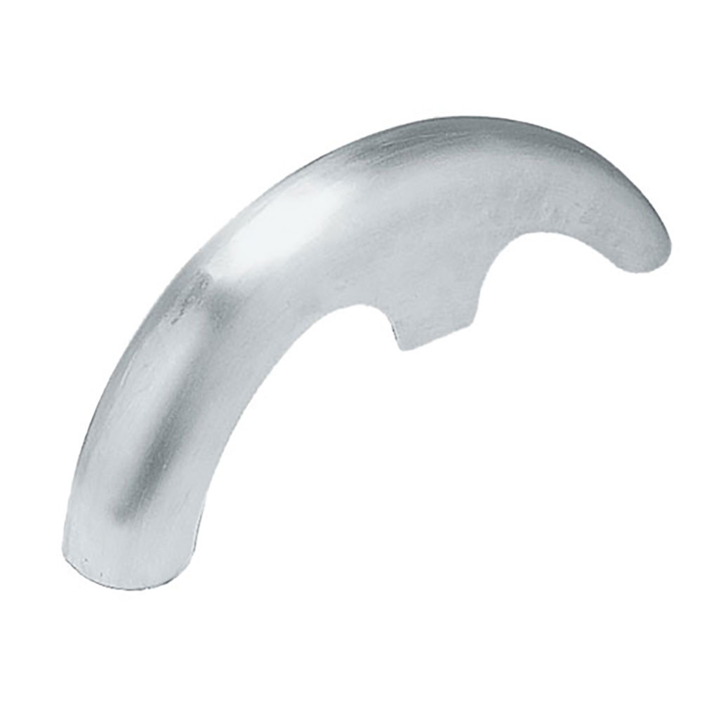 Custom Chrome 'Tombstone' Custom Steel Front Fenders - Get Lowered Cycles