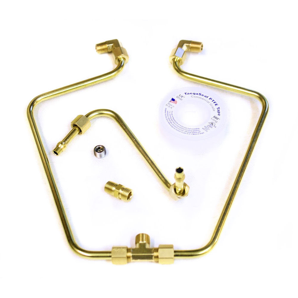 Old-Stf Brass Rocker Box Oil Lines for Harley Shovelhead | STFB66 | Get ...