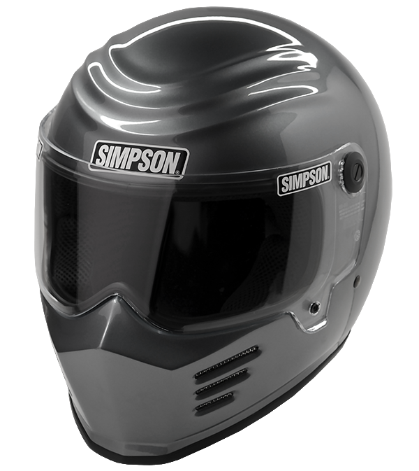 Simpson Outlaw Bandit Motorcycle Helmet - Gloss Black - Get Lowered Cycles