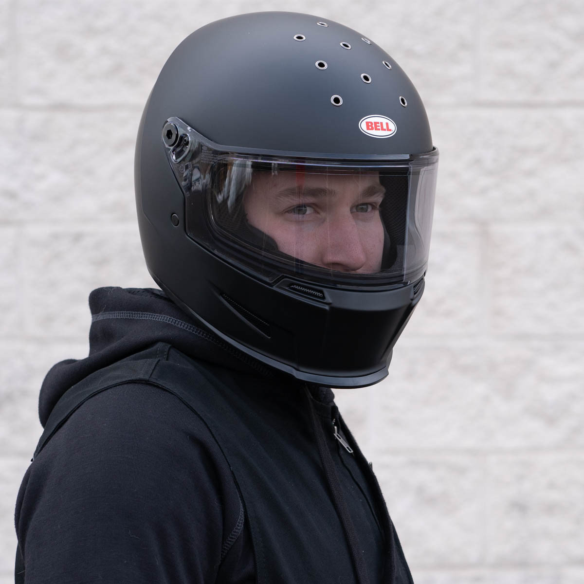 Bell Eliminator Light Smoke Face Shield - 7102293 - Get Lowered Cycles