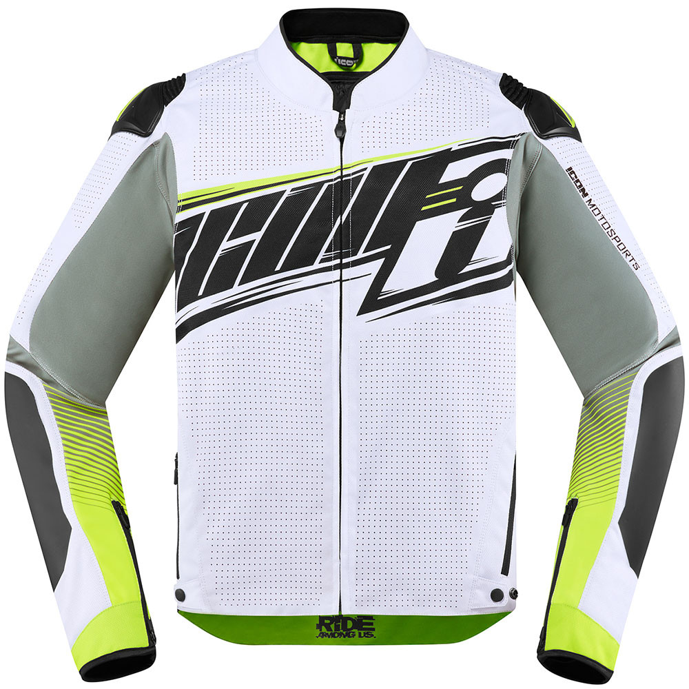 Icon Overlord SB2 Prime Jacket - White