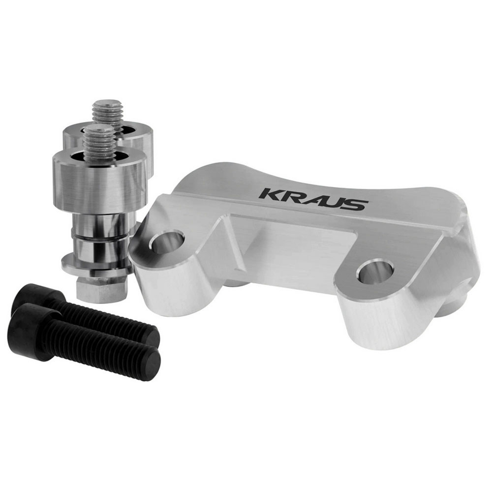 Kraus Raptor 1-1/2" Pull Back Plate for Harley - Get Lowered Cycles