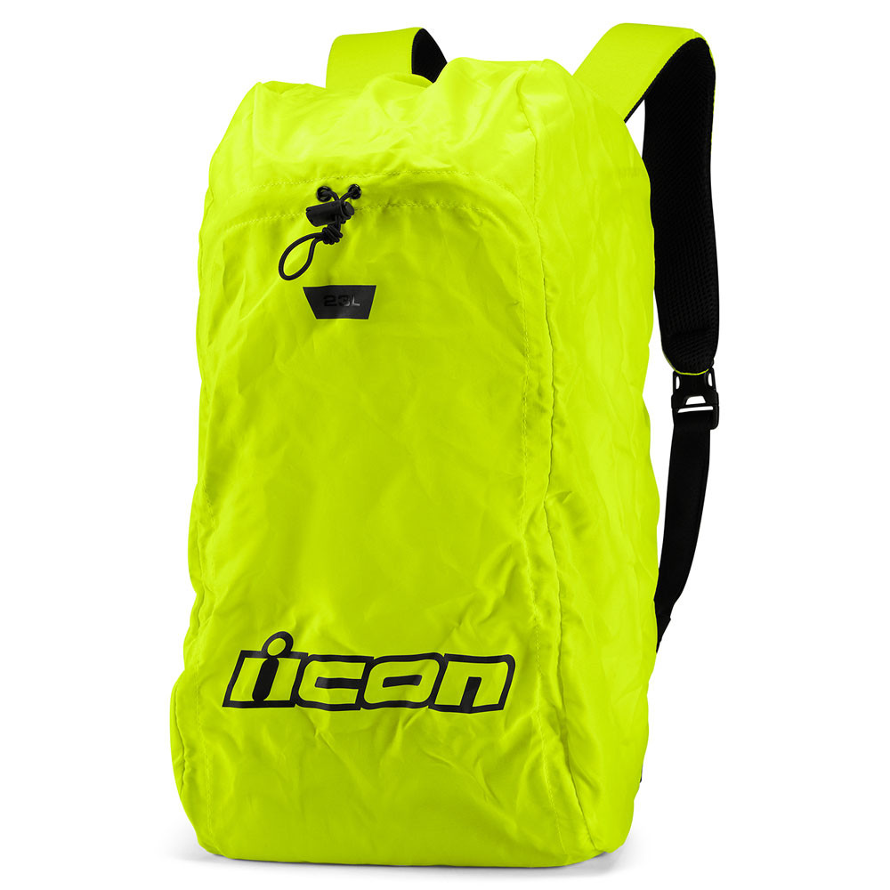 Icon Squad4 Hi-Viz Yellow Motorcycle Backpack - 3517-0458 - Get Lowered ...