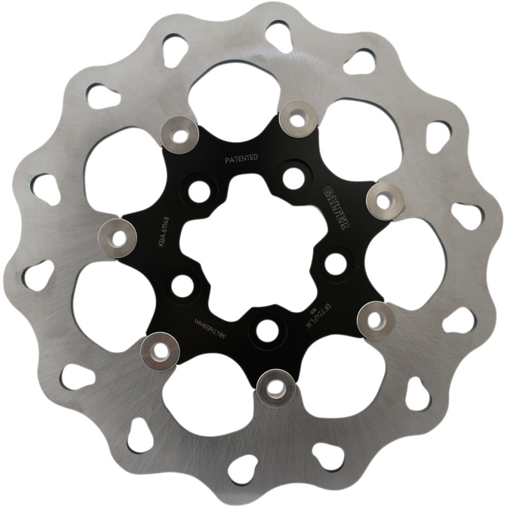Galfer 11.8" Wave Rear Brake Rotor for 2008-Up Harley Sportster ...