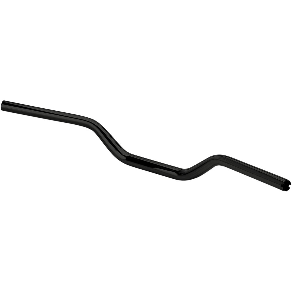 Biltwell Tracker O/S Mid Handlebars - Black - Get Lowered Cycles