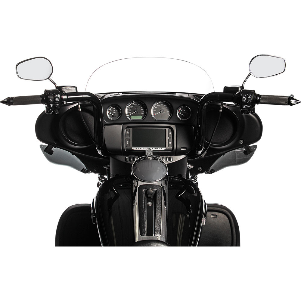 Fat Baggers 1-1/2" EZ Install Round Top 14" Handlebar Kit for 2014-2020 ...