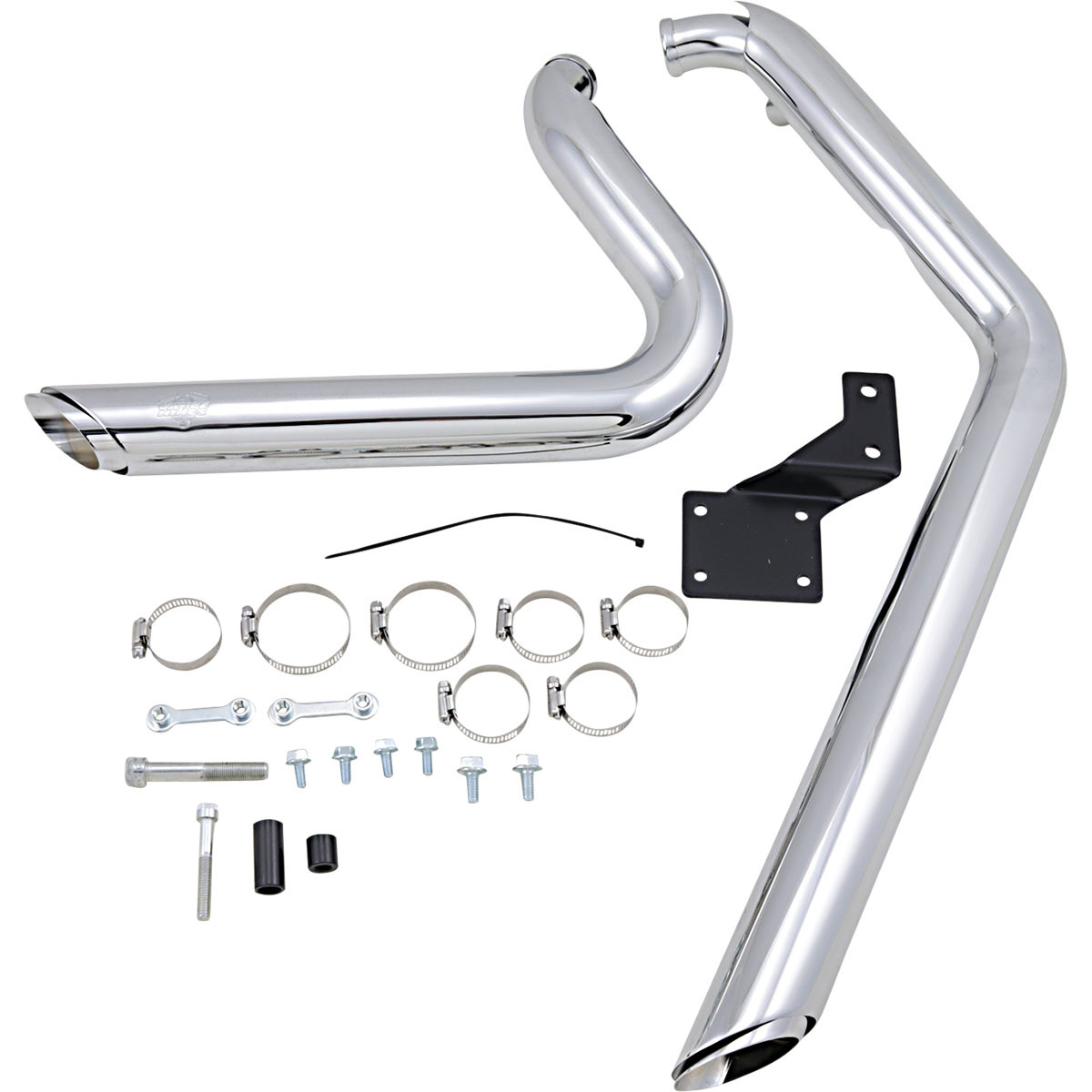 Vance & Hines Shortshots Staggered Exhaust for 1986-2011 Harley Softail ...