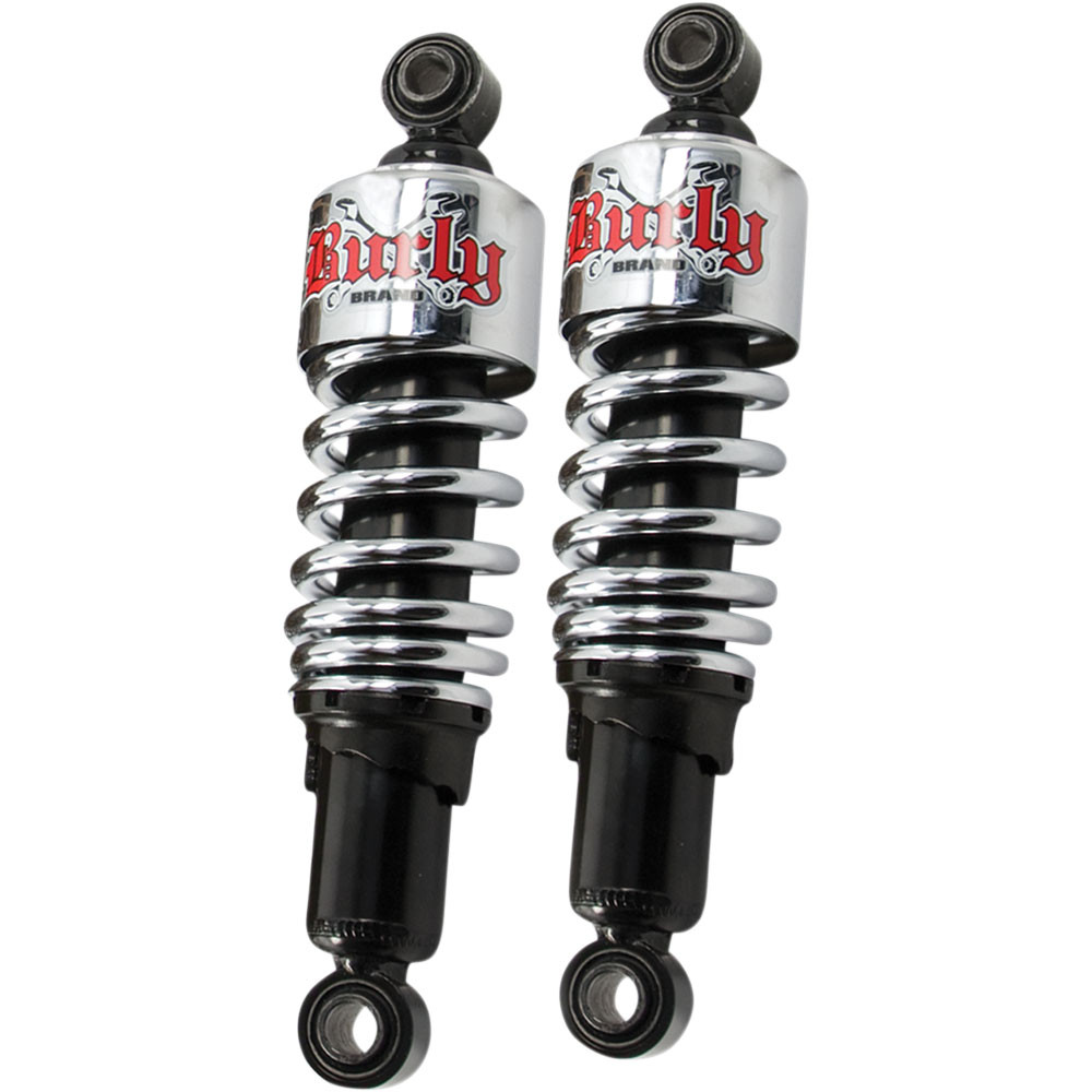 Burly Chrome Slammer Lowering Kit for 2006-2017 Harley Dyna - B28-1003 ...