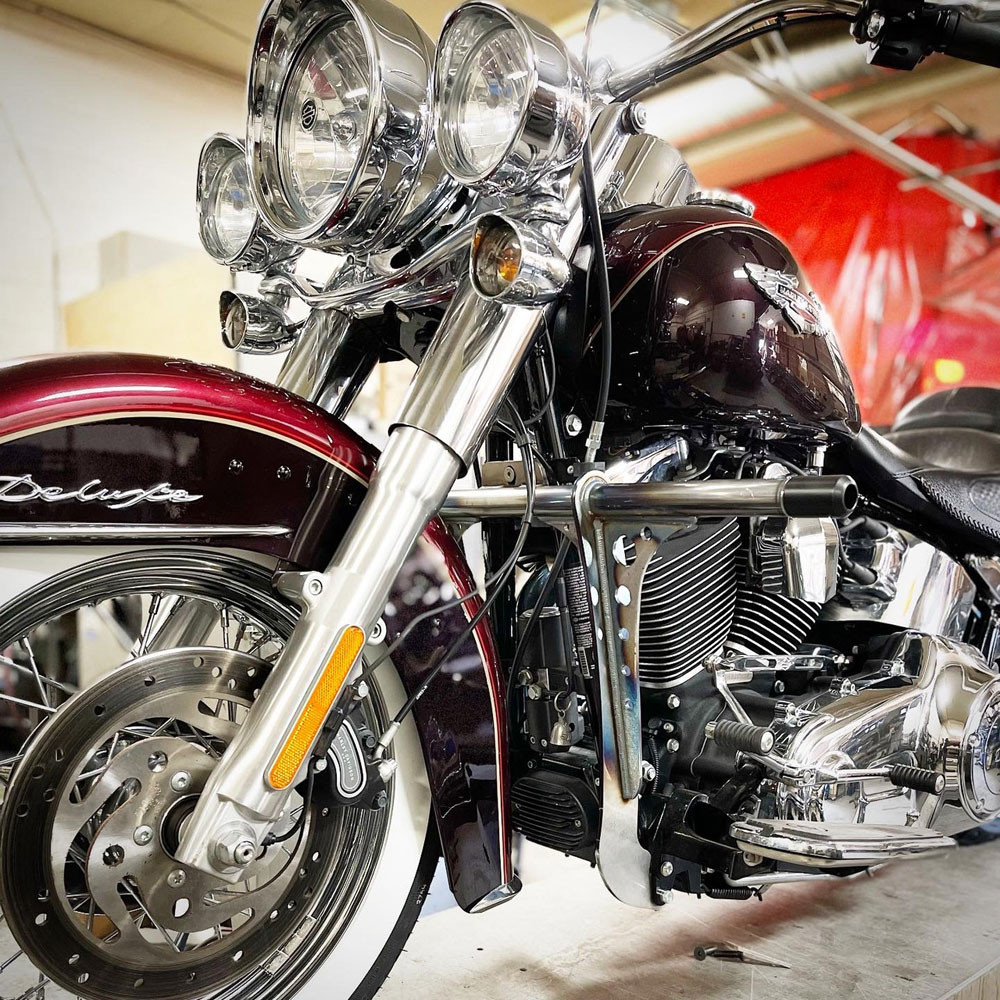 Bung King Crash Bar for 2000-2017 Harley Softail - FCBST0017 - Get ...