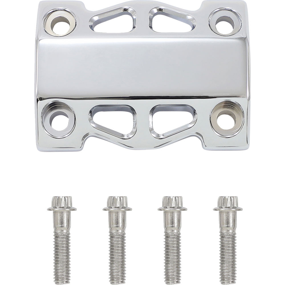 LA Choppers 8" Pullback Performance Riser & Top Clamp - Chrome - LA ...