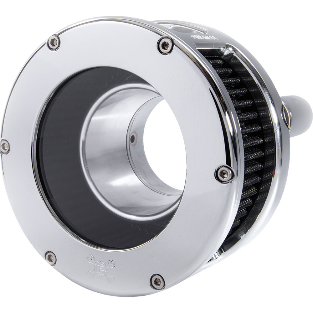 Feuling BA Air Cleaner Kit Chrome Clear Cover for 2017-2023 Harley M8 ...