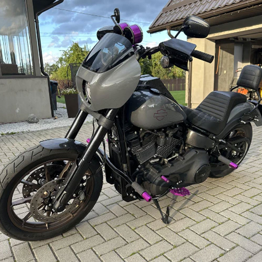 Original Garage Moto OG Rear Crash Bar for 2018-2025 Harley Softail ...