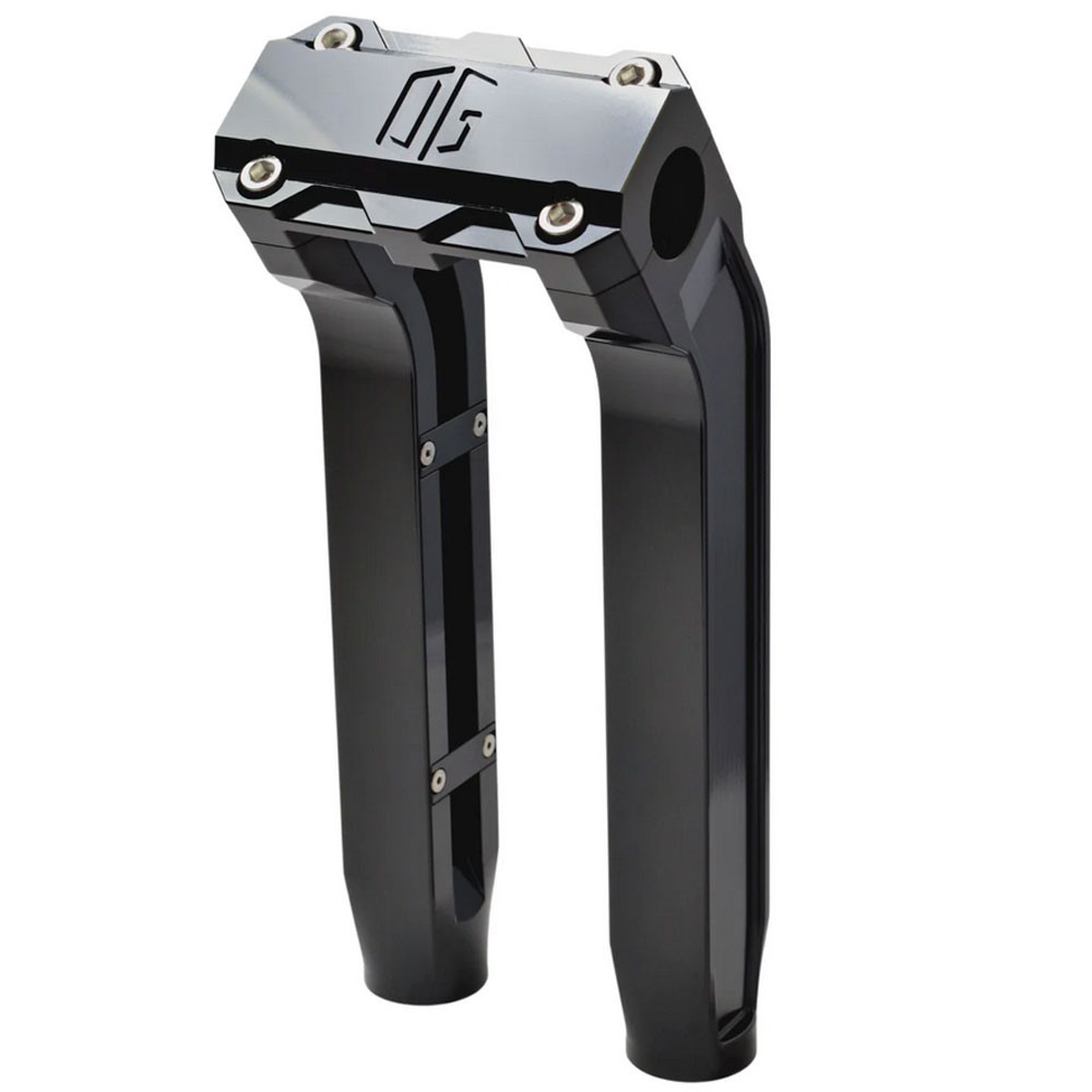 Original Garage OG 10.5" Pull Back Risers for Harley - Get Lowered Cycles