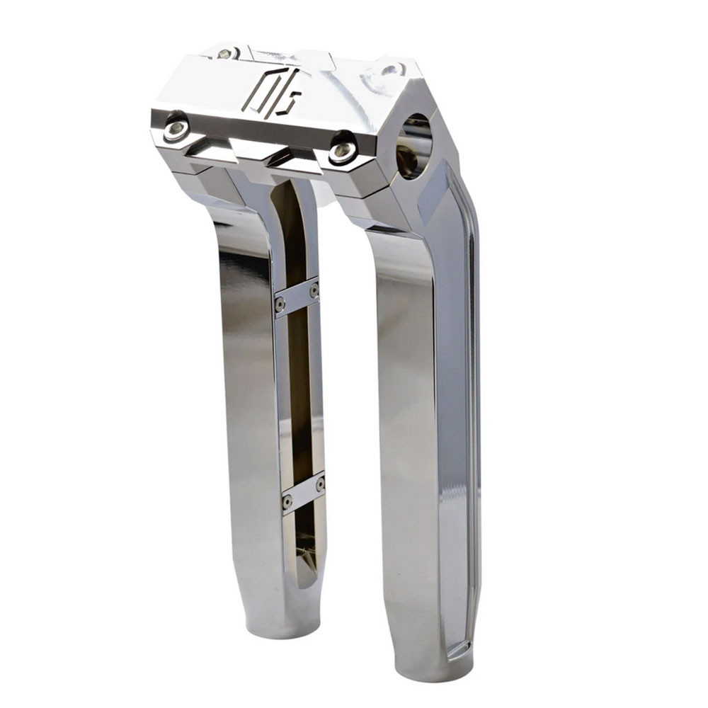 Original Garage OG 10.5" Pull Back Risers for Harley - Get Lowered Cycles