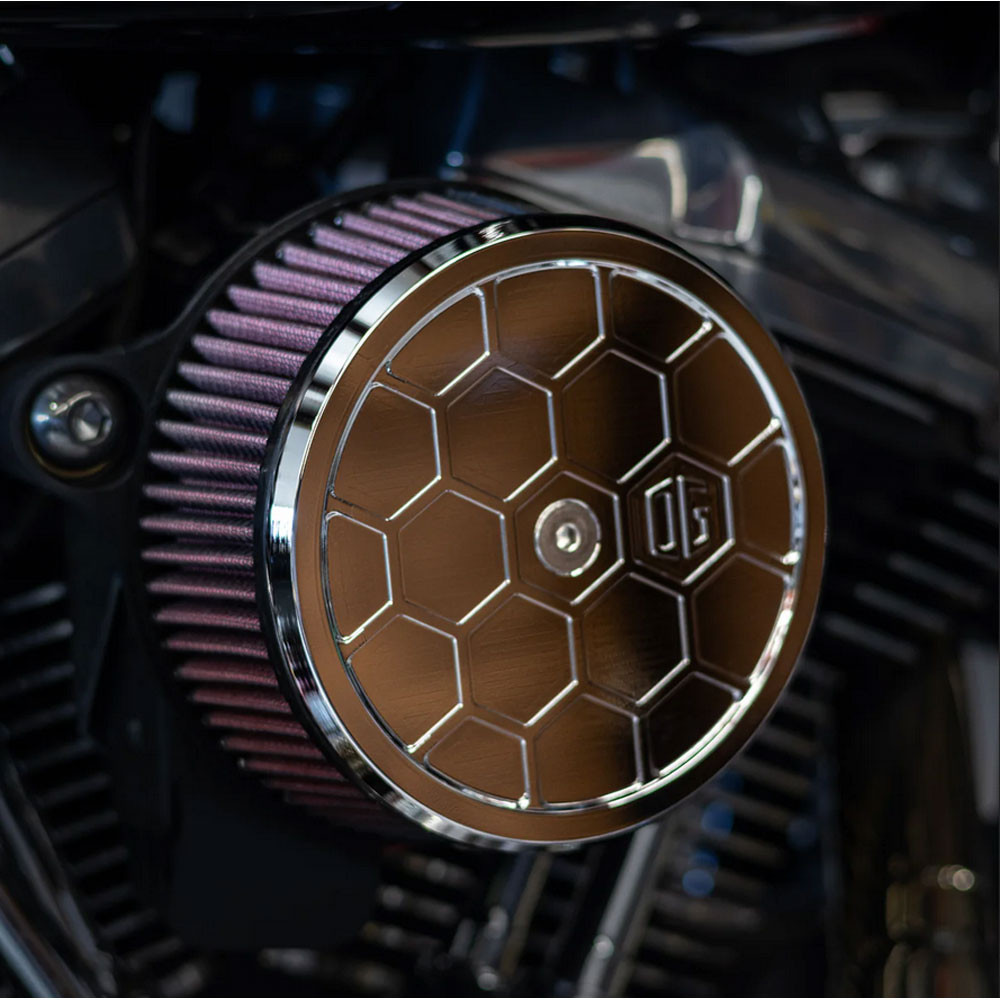 Original Garage OG Round HoneyComp Air Cleaner Cover - P-AC-02-CR - Get ...