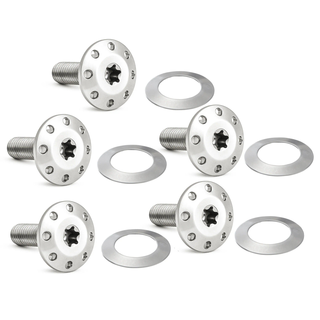 Arlen Ness Titanium Floating Front Brake Rotor Bolts for 2024 Harley ...