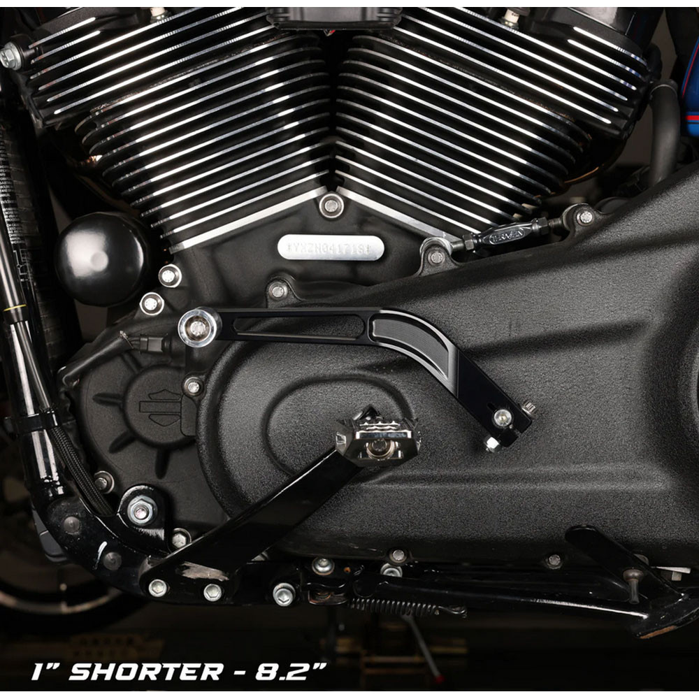 Thrashin Supply1" Shorter Billet Shift Lever for Harley M8 Softail w ...