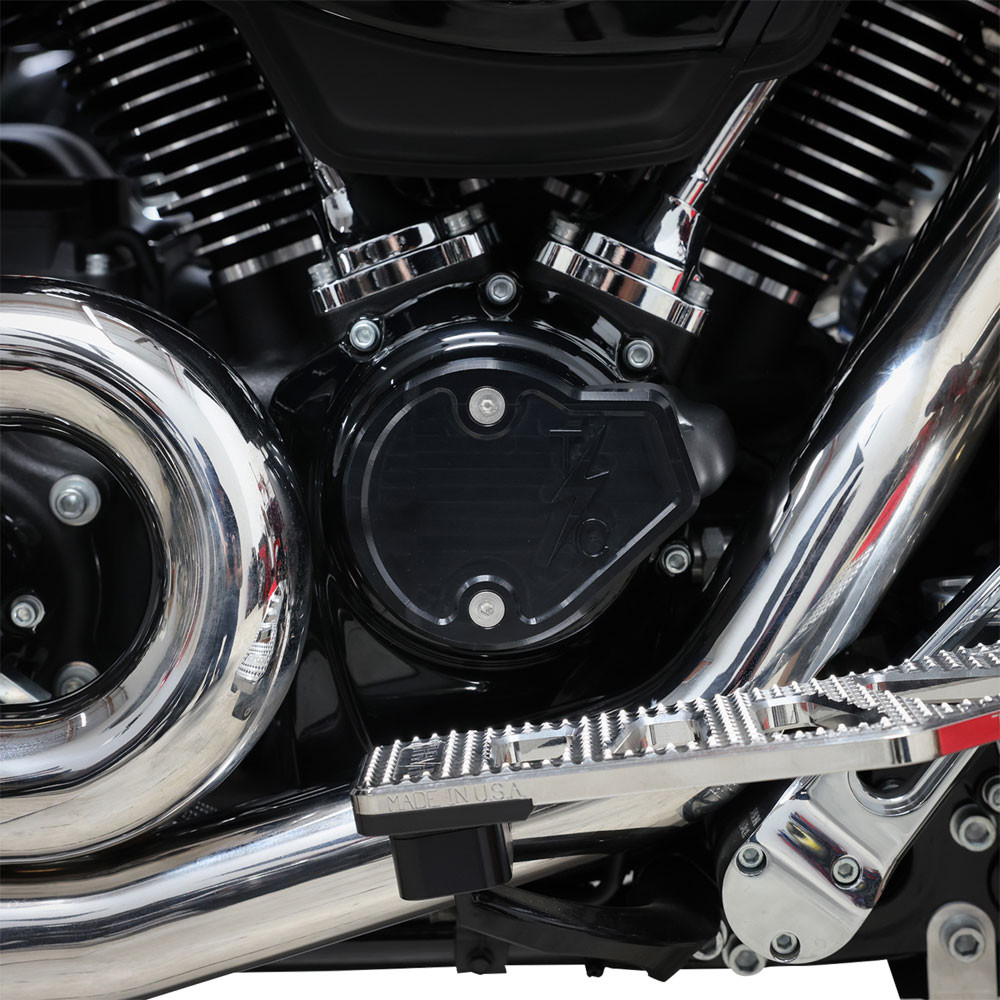 Thrashin Supply Cam Timer Cover for 2024 Harley Touring - Black - TSC ...