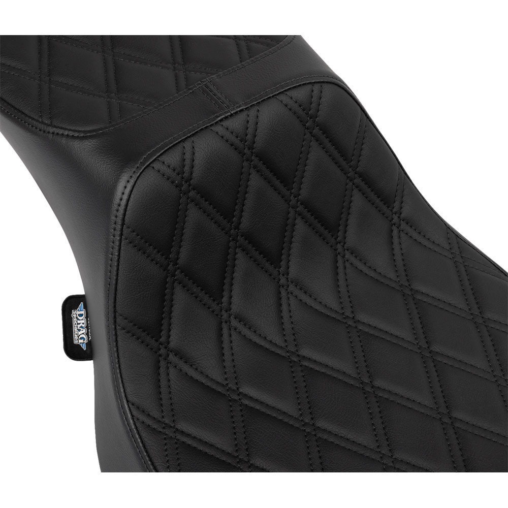 Drag Specialties Extended Reach Predator III 2-Up Seat for 2024 Harley ...