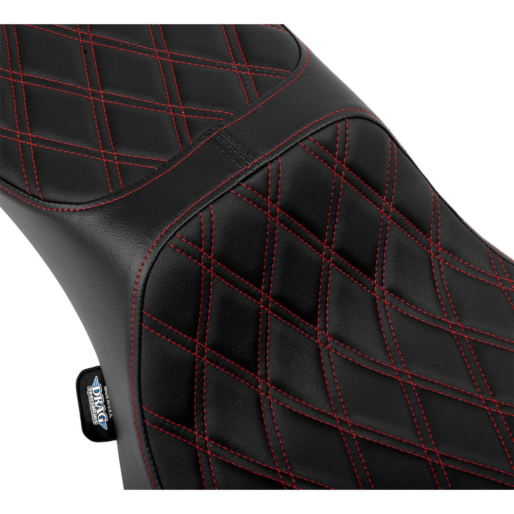 Drag Specialties Extended Reach Predator III 2-Up Seat for 2024 Harley ...