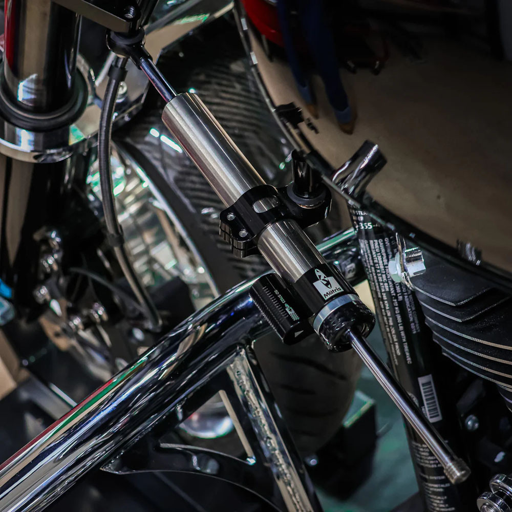 OG Matris Steering Damper Stabilizer Kit for 2014-2023 Harley Touring ...