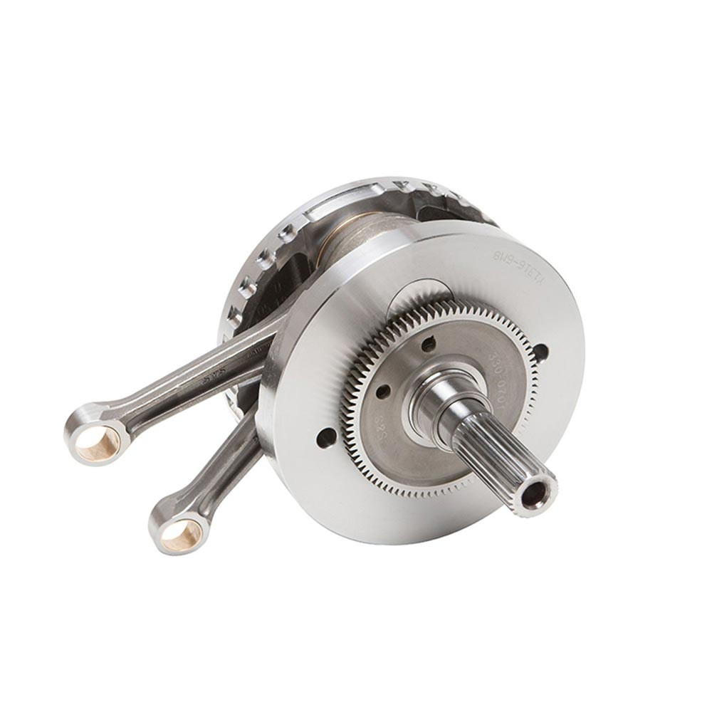 S&S 4-1/2" Stroke Flywheel with Tapered Rods and Balancer Gear for ...