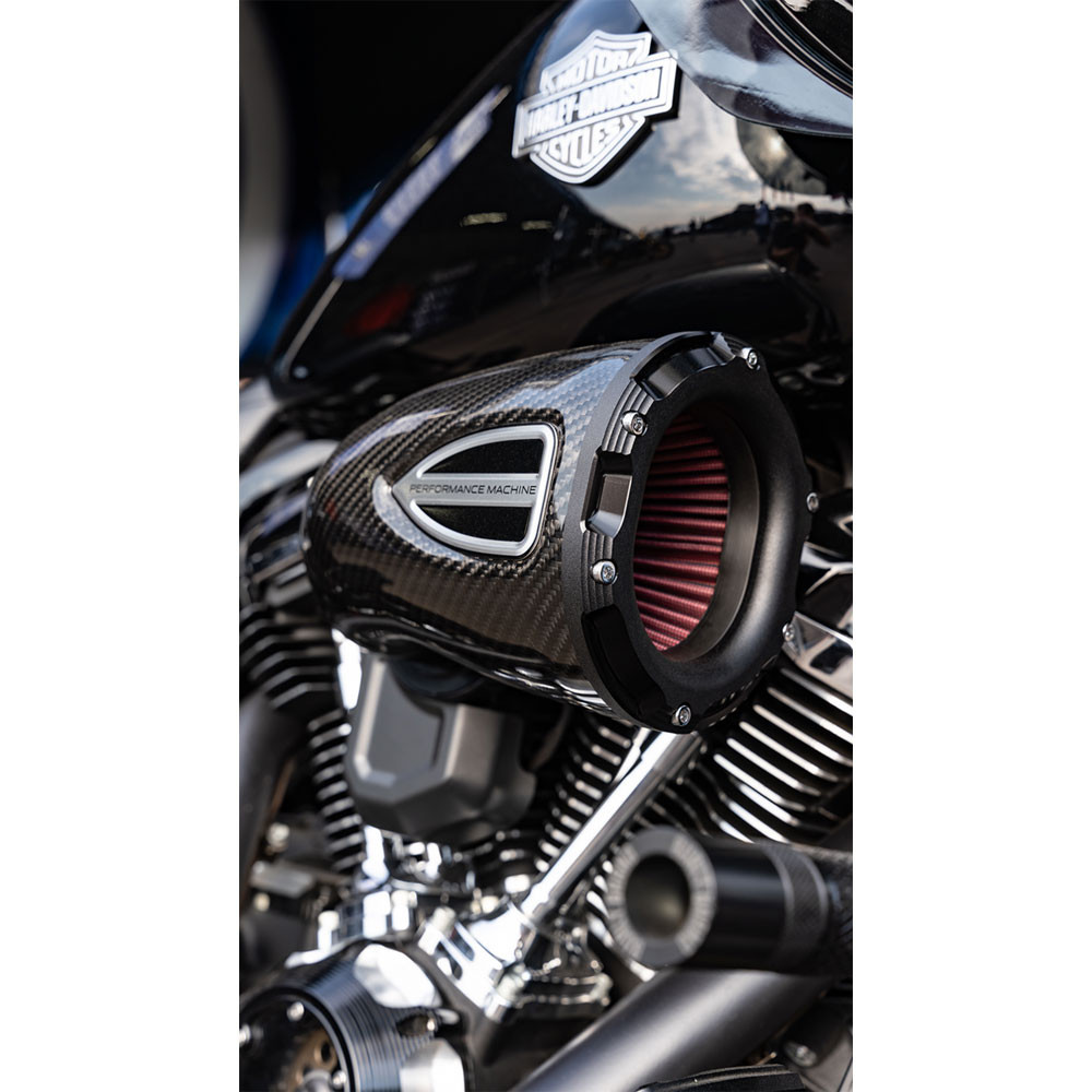Performance Machine C4 Air Cleaner for 2017-2023 Harley M8 - 0206-2160 ...