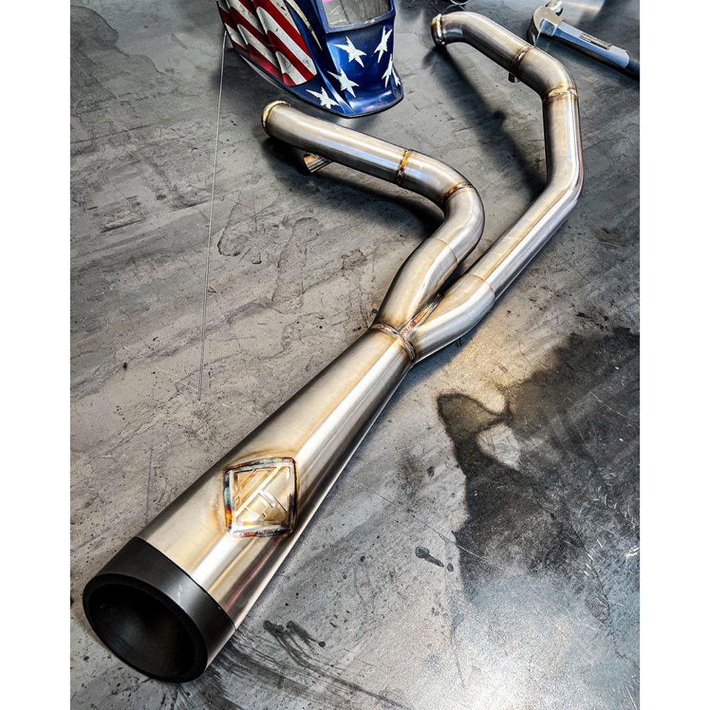 SP Concepts Cut Back Exhaust for 1987-1994 Harley FXR - Get Lowered Cycles