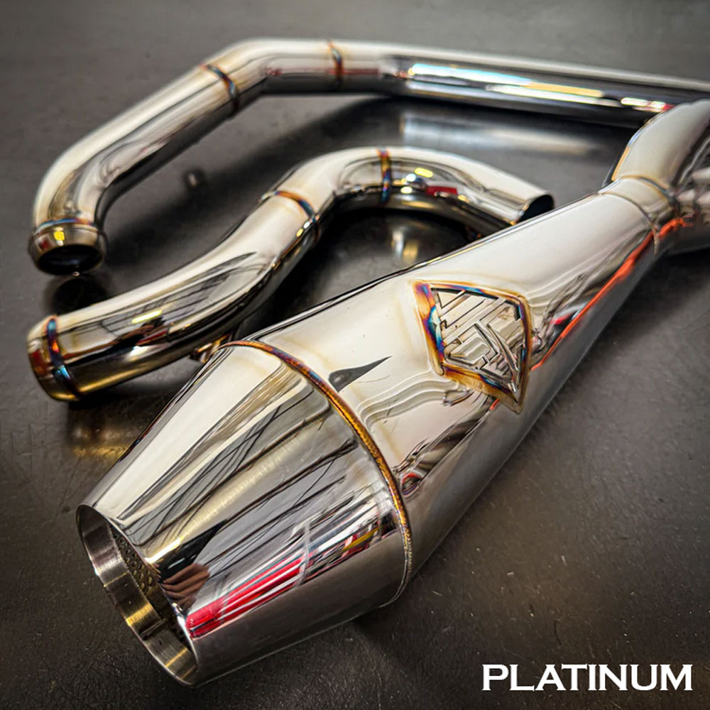 SP Concepts Cut Back Exhaust for 1987-1994 Harley FXR - Get Lowered Cycles