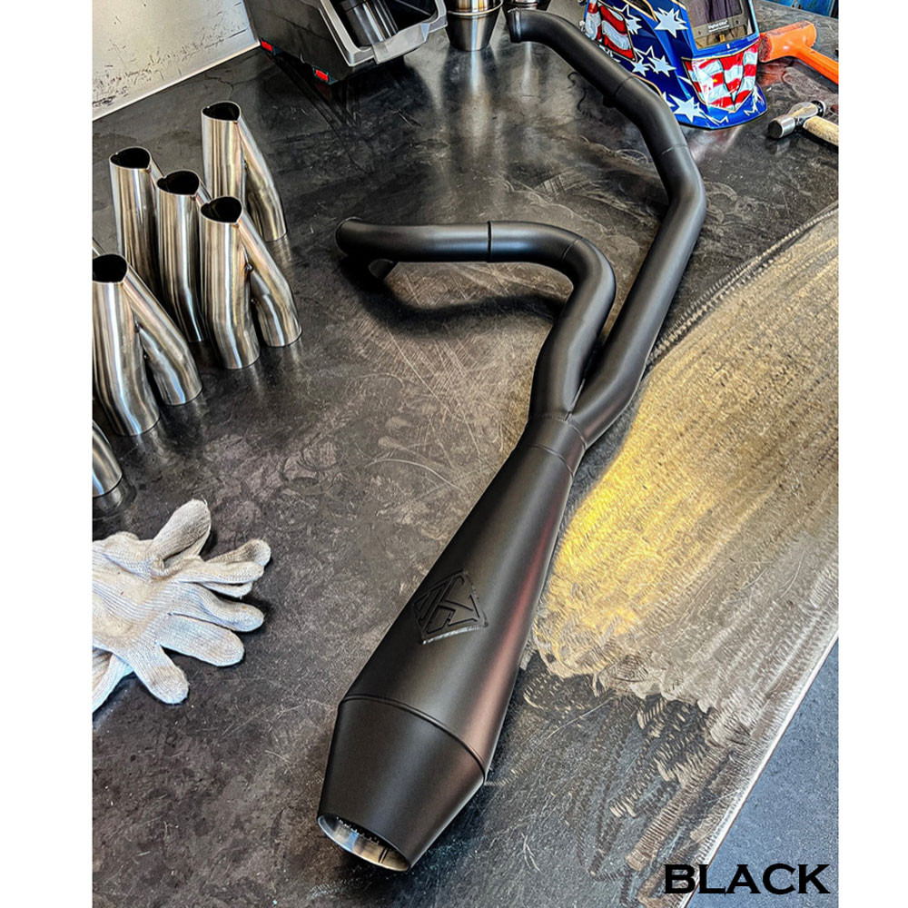 SP Concepts Cut Back Exhaust for 1987-1994 Harley FXR - Get Lowered Cycles
