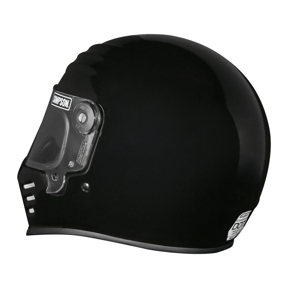 Simpson Outlaw Bandit 3 Motorcycle Helmet - Gloss Black - Get Lowered ...