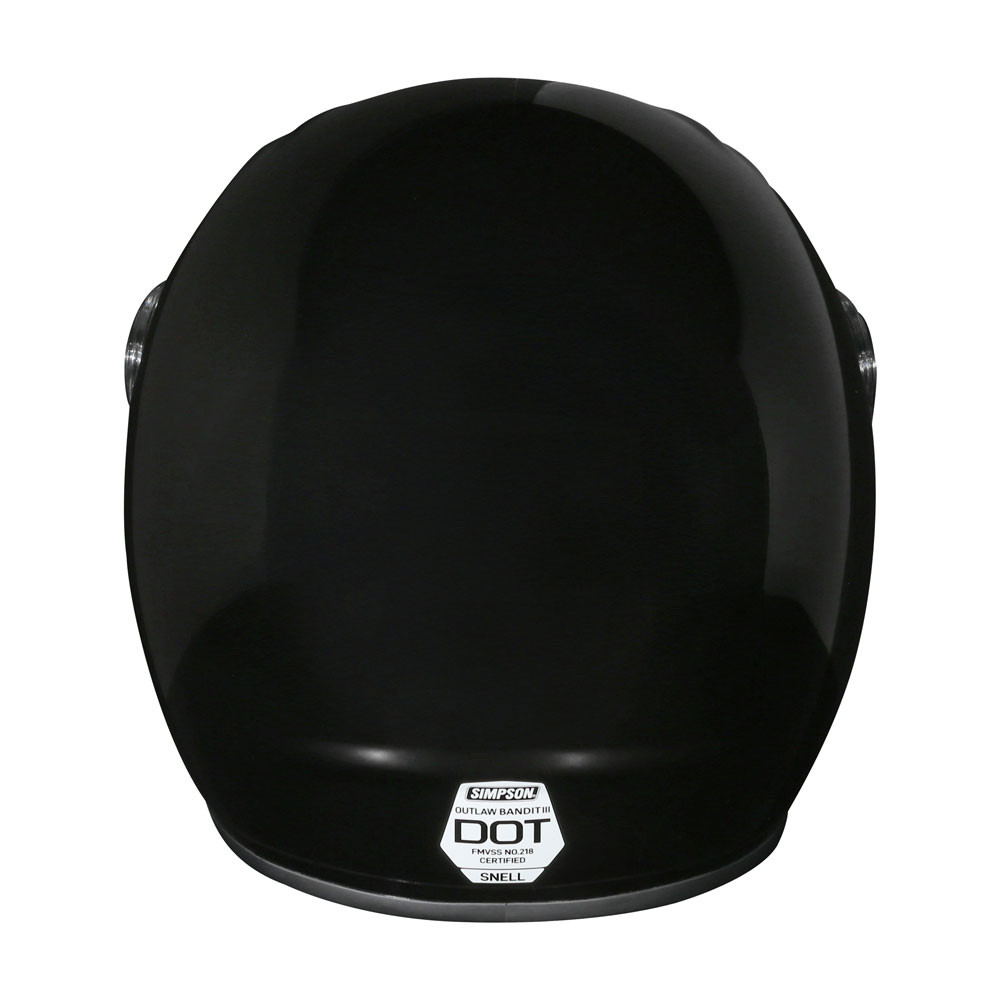 Simpson Outlaw Bandit 3 Motorcycle Helmet - Gloss Black - Get Lowered ...