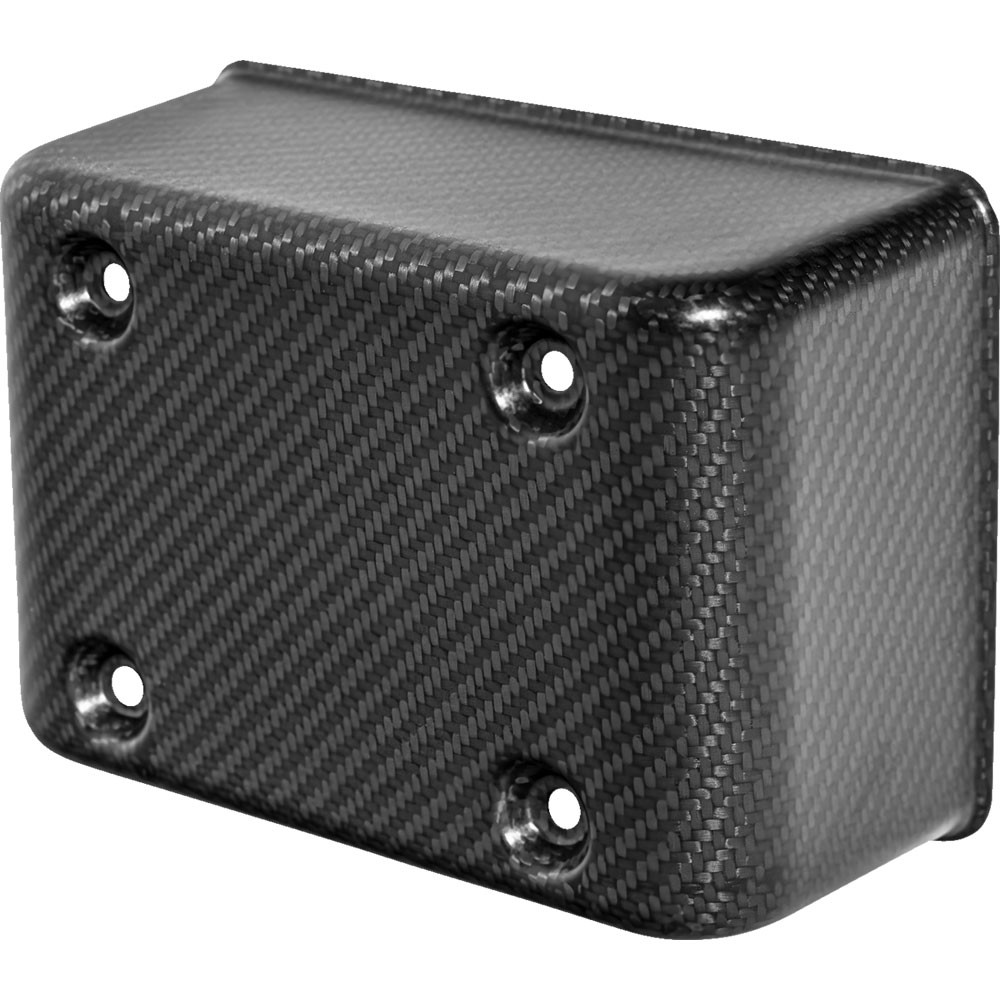 Saddlemen Carbon Fiber Fuse Box Cover for Harley Dyna - Matte - CF-899 ...