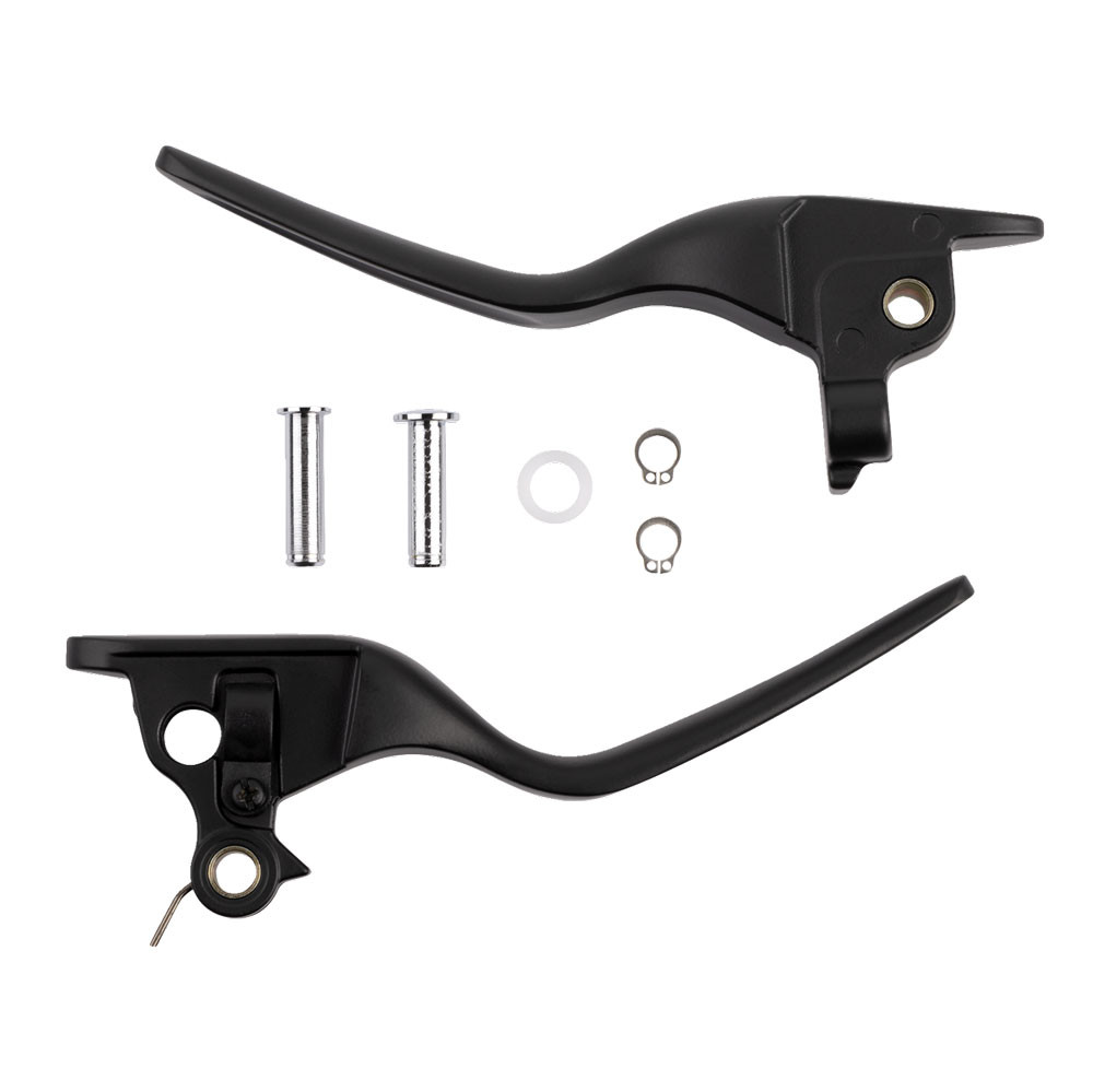 Drag Specialties Custom Hand Levers for Harley Models - Get Lowered Cycles