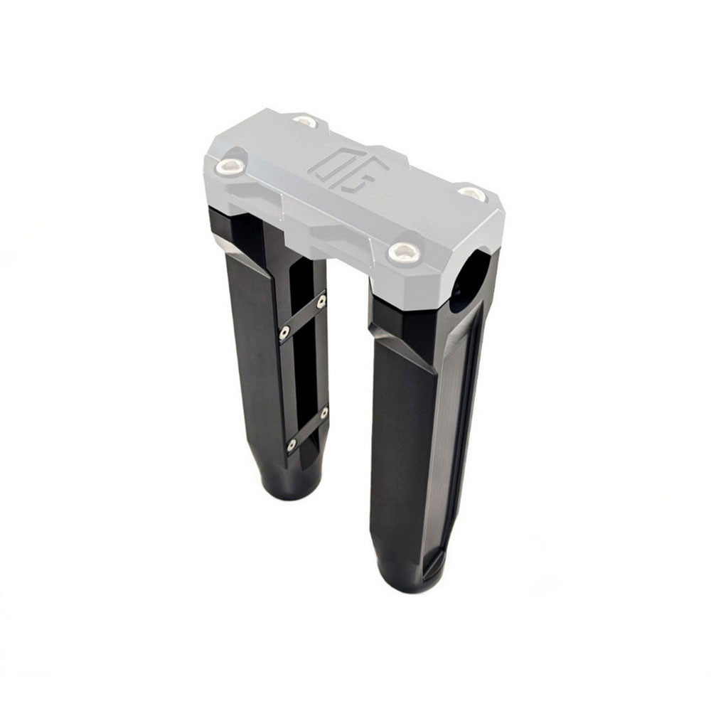 Original Garage OG 8.5" Straight Riser Legs for Harley - Get Lowered Cycles