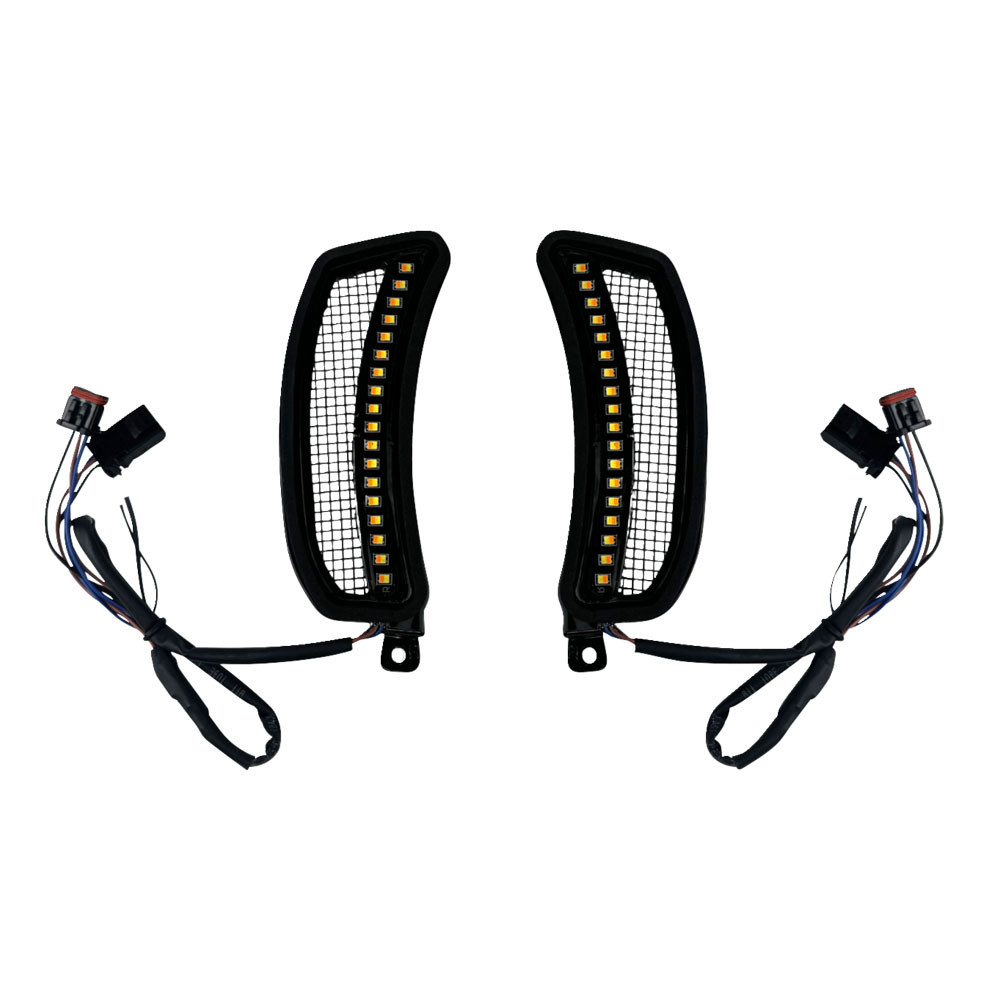 Custom Dynamics Fairing Vent LED Lights for 2022-25 Harley Low Rider ST ...