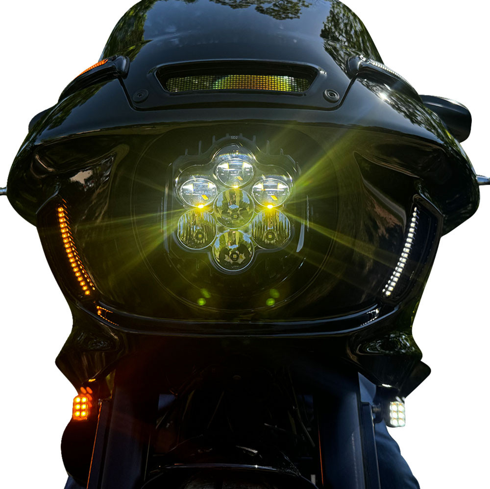 Custom Dynamics Fairing Vent LED Lights for 2022-25 Harley Low Rider ST ...