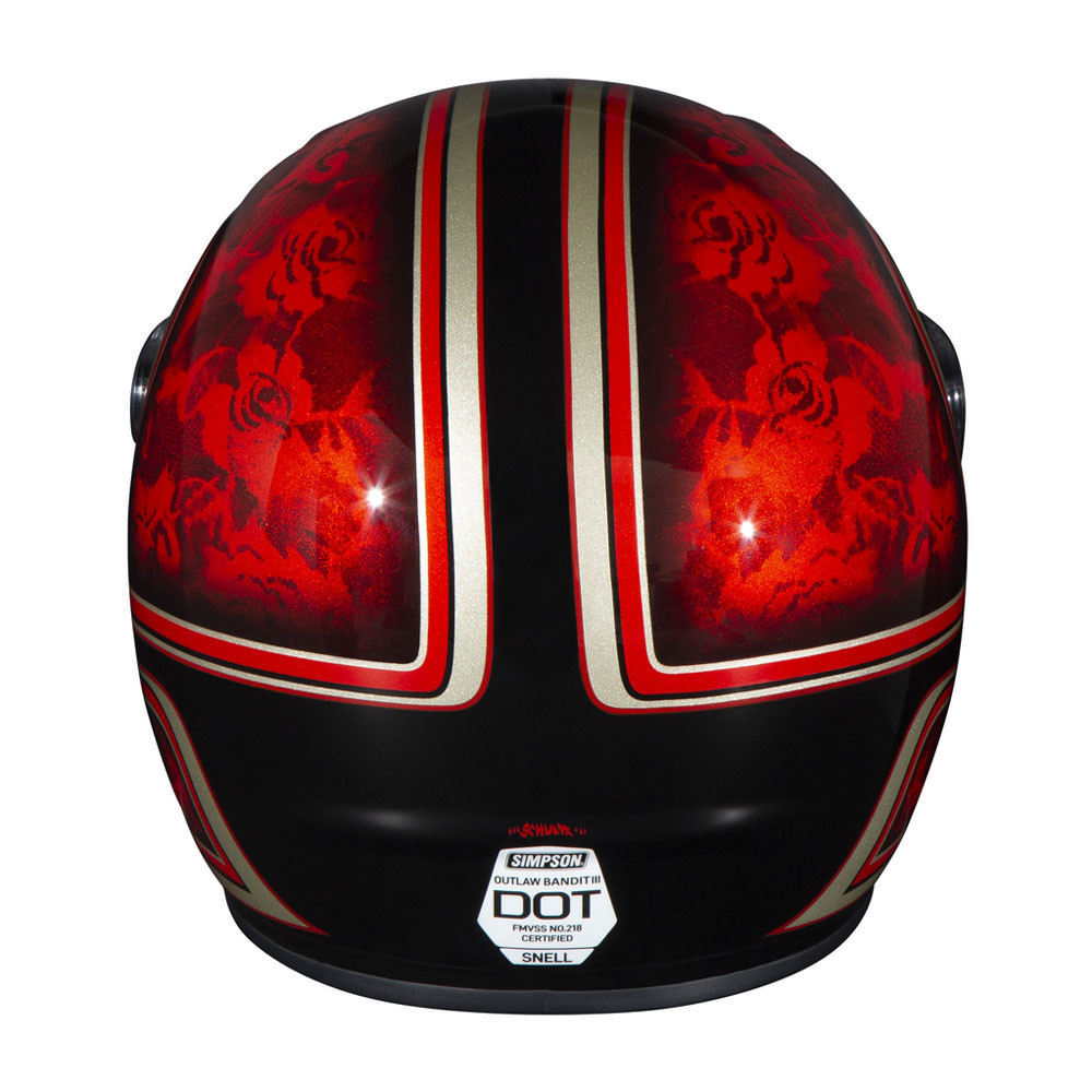 Simpson Outlaw Bandit 3 Helmet - 2026 Schultz Design - Get Lowered Cycles